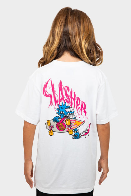 OG SLASHER TEE - BOYS – Bobbies Clothing